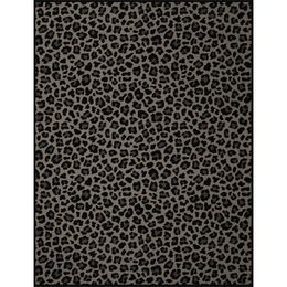 Biederlack Wohndecke &raquo;Leo&laquo; mit Veloursband, 70% Baumwolle/30% Polyacryl grau Baumwolle, Polyacryl B/L: 150cm x 200cm