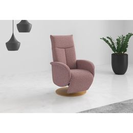 OTTO home TV-Sessel &raquo;Glendale&laquo; wahlweise mit Aufstehhilfe, 2 Motoren und Akku rosa 100% Polyester Chenille,manuellmit Gasdruck,mit Kopfteilverstellung