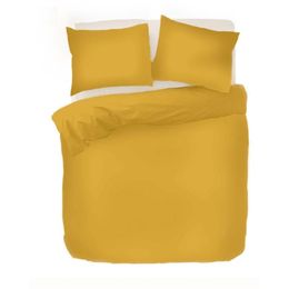 Kayori Bettw&auml;sche &raquo;Izakaya&laquo; 2 Stk. 100 % nat&uuml;rliches Tencel gold Lyocell, Obermaterial: 100% Baumwolle B/L: 155cm x 220cm, 1 Stk., 1 Stk., Lyocell, B/