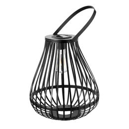 LED Au&szlig;en-Tischleuchte &raquo;Mobile Onzo IP44 2700K 3stepdimmbar 2,6W USBC Schwarz Kunststoff&laquo; 1 Stk. Warmwei&szlig; schwarz 1, &Oslash; 30cm H: 34cm, 1 Stk.