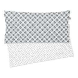 Irisette Kissenbezug &raquo;Bea&laquo; zeitlose Instagram-Blogger-Kollektion silber Mako-Satin, Obermaterial: 100% Baumwolle B/L: 80cm x 40cm, 1 Stk., Mako-Satin