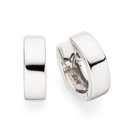 Bruno Banani Damen Paar Creolen &raquo;Schmuck Geschenk Silber 925 Ohrschmuck Ohrringe&laquo; silber 13,2mm, Silber 925 (Sterlingsilber)