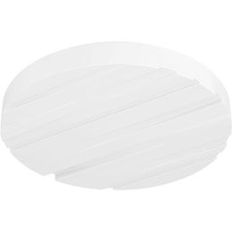 Eglo Deckenleuchte &raquo;FERENTINO&laquo; LED-Modul 1 Stk. Warmwei&szlig; Deckenlampe mit Dekor, Lampe Decke, Deckenbeleuchtung wei&szlig; &Oslash; 38 H: 6cm, 1 Stk.