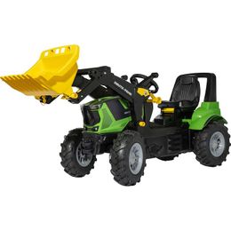 Rolly Toys Trettraktor &raquo;rollyFarmtrac Premium II Deutz 8280 TTV&laquo; mit Frontlader und Luftbereifung, BxTxH: 150x54x75 cm gr&uuml;n Einheitsgr&ouml;&szlig;e Trettraktor