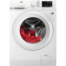 AEG Waschmaschine 6000 ProSense &raquo;L6FA68FL&laquo; 8 kg 1600 U/min Anti-Allergie-Programm: Entfernt zuverl&auml;ssig Viren und Bakterien wei&szlig; Aqua Control System -