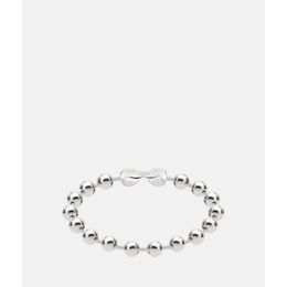 Liebeskind Berlin Damen Edelstahlarmband &raquo;Schmuck Geschenk Armkette Steel Balls&laquo; silber 19cm, Edelstahl