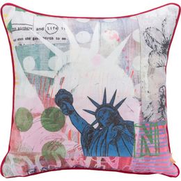 HOCK Dekokissen &raquo;Lieblingsst&auml;dte NEW YORK&laquo; mit New-York-Motiv, Wendekissenh&uuml;lle mit F&uuml;llung, 1 St&uuml;ck bunt Polyester B/L: 45cm x 45cm, 1 Stk.