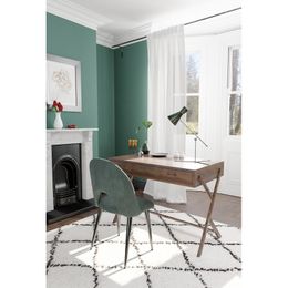 HOMING Gardine &raquo;Lisa&laquo; verdeckte Schlaufen 1 Stk. tlg. uni, Wohnzimmer, Schlafzimmer, transparent wei&szlig; Obermaterial: 100% Polyester 245cm, verdeckte 