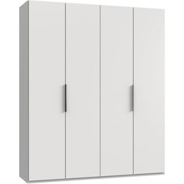 wimex Kleiderschrank &raquo;Level by fresh to go&laquo; ohne Schubladen wei&szlig; B/H/T: 200cm x 236cm x 58cm, T&uuml;ren: 4 Stk.