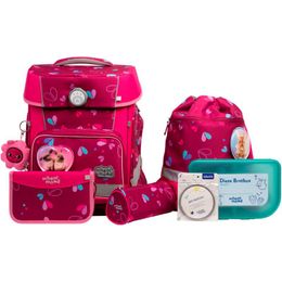 School-Mood Damen School-Mood Schulranzen &raquo;Champion Maxx Pro&laquo; retroreflektierende Fl&auml;chen pink B/H/T: 30cm x 40cm x 23cm