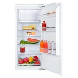 Amica Einbauk&uuml;hlschrank &raquo;EKSX 362 241&laquo; 122,1 cm hoch 54 cm breit Einbauk&uuml;hlschrank mit leiser K&uuml;hlung, LED‐Sicht und Eisbeh&auml;lter silber Festt&uuml;r‐Montage f&uuml;r 