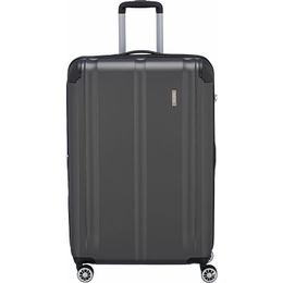Travelite Herren Travelite Hartschalen-Trolley &raquo;CITY Reisekoffer Hartschale&laquo; 113 l 4 Rollen mit TSA-Schloss, robustes ABS Reisegep&auml;ck grau 113 l
