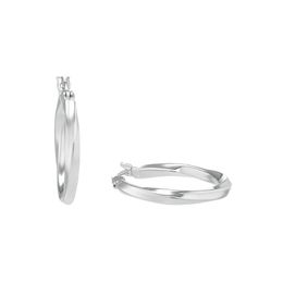 Amor Damen Paar Creolen &raquo;9959525&laquo; silber Silber 925 (Sterlingsilber)