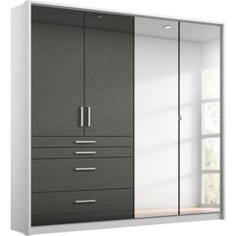 Rauch Dreht&uuml;renschrank &raquo;Kleiderschrank Schrank Garderobe Garderobenschrank HOMBURG&laquo; inkl. Passepartout, oberer Schubkasten mit Einteilung MADE IN 