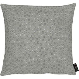 Apelt Dekokissen &raquo;9601&laquo; Kissenh&uuml;lle ohne F&uuml;llung, 1 St&uuml;ck grau Polyester, Viskose B/L: 40cm x 40cm, 1 Stk.
