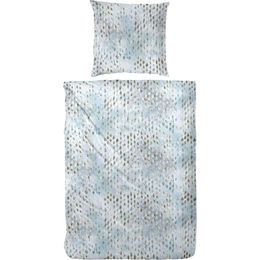 Primera Bettw&auml;sche &raquo;Plastered&laquo; 2 Stk. mit malerischen Effekten bunt Mako-Satin, Obermaterial: 100% Baumwolle B/L: 135cm x 200cm, 1 Stk., 1 Stk., Mako-Satin, B