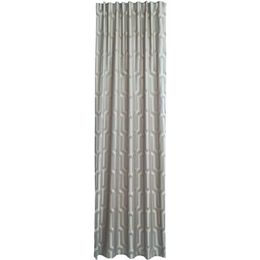 HOMING Vorhang &raquo;Tiaro&laquo; verdeckte Schlaufen 1 Stk. tlg. blickdicht, geometrisch, Wohnzimmer, Schlafzimmer bunt Jacquard, Polyester 245cm, verdeckte 