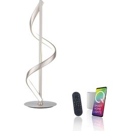 Neuhaus Q SMART HOME LIGHTS LED Tischleuchte &raquo;Q-SWING&laquo; LED-Board 1 Stk. warmwei&szlig; - kaltwei&szlig; silber 1, &Oslash; 15,5cm H: 50cm, 1 Stk.
