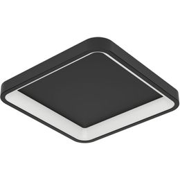 Eglo LED Deckenleuchte &raquo;LORETELLO-Z Deckenlampe - Stahl - LED - 20W - IP20&laquo; LED-Modul 1 Stk. Kaltwei&szlig; Neutralwei&szlig; RGB Warmwei&szlig; Wohzimmerlampe, 
