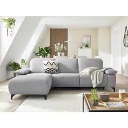 Musterring Ecksofa &raquo;MR370 mit/ohne Relaxfunktion, verschiedene Unterfederungen zur Auswahl&laquo; Farbe, Material, Sitzkomfort und Funktion w&auml;hlbar, Ma&szlig;e 280 x 180 cm 