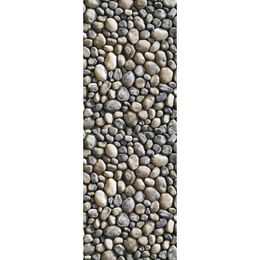 queence Vinyltapete &raquo;Sophia&laquo; Abriebeffekte Steinoptik bedruckt clean minimalistisch unifarben glatt 90x250cm, selbstklebend, kinderleichte Anbringung,
