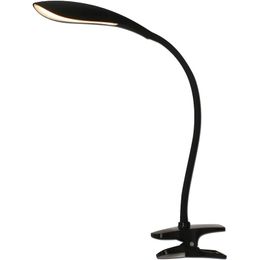 N&auml;ve n&auml;ve Tischleuchte &raquo;Alf&laquo; LED-Modul 1 Stk. Warmwei&szlig; LED Tisch-Klemmleuchte,incl. 15 LED ́s Typ 2835 total 4,5W schwarz 1, H: 36cm, 1 Stk.