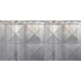 ARCHITECTS PAPER Fototapete &raquo;Metal Section&laquo; Vlies, Wand, Schr&auml;ge grau Vlies B/L: 5m x 2,5m