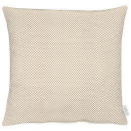 Apelt Dekokissen &raquo;Miles&laquo; beige Polyester B/L: 46cm x 46cm, 1 Stk.