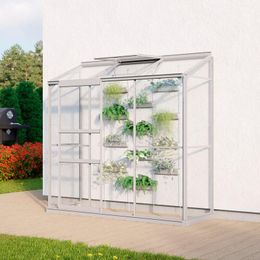 Vitavia Anlehngew&auml;chshaus &raquo;Styx 1300&laquo; silber B/H/T: 65cm x 192cm