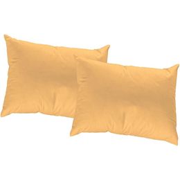 Adam Dekokissen &raquo;Uni Light Collection&laquo; im Uni Design gelb Obermaterial: 100% Baumwolle B/L: 60cm x 40cm, 1 Stk.