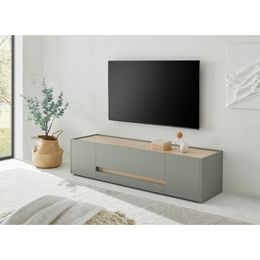 Home Affaire Lowboard &raquo;City/Giron, moderner TV-Schrank, Kommode, TV-Unterschrank&laquo; zeitlos, modern, ausreichend Stauraum, vielseitig einsetzbar grau B/