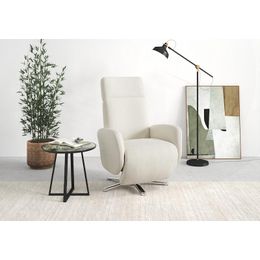 Sit & More sit&more TV-Sessel &raquo;Grenoble, inkl. Kopfteilverstellung&laquo; wahlweise mit 2 Motoren, Akku & Aufstehhilfe beige Flachgewebe, elektrisch verstellbar,mit 