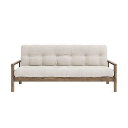 Karup Design Schlafsofa &raquo;KNOB&laquo; mit Futonmatratze, verschiedene Farben, FSC -zertifiziert, Kiefer wei&szlig; Matratzenmaterialzusammensetzung: Futonmatratze mit 
