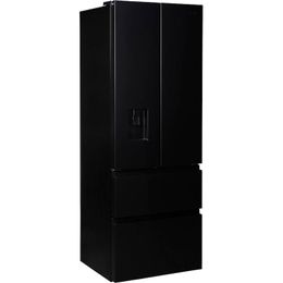 HISENSE French Door &raquo;RF632N4WFE&laquo; 200 cm hoch 70 cm breit schwarz Einheitsgr&ouml;&szlig;e