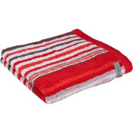 Ross Handt&uuml;cher &raquo;Sinfonie&laquo; 100 % Baumwolle rot Frottier, Obermaterial: 100% Baumwolle B/L: 50cmx100cm, 2 Stk., Frottier