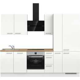 Nobilia K&uuml;chenzeile &raquo;"Laser II", NEU: individuell anpassbar mit gratis Profi-Beratung&laquo; vormontiert, 270 cm breit, optional mit verschiedenen E‐Ger&auml;te-