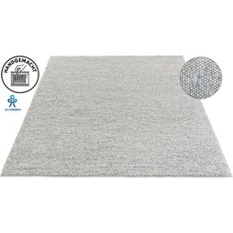 LeGer Home by Lena Gercke Wollteppich &raquo;Ainhoa, handgewebt, Wolle&laquo; rechteckig 12 mm H&ouml;he einfarbig, Wolle, Teppich, Wohnzimmer, Schlafzimmer, Esszimmer