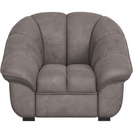 COTTA Sessel &raquo;Mado, Breite 110 cm&laquo; verschiedene Sofas individuell kombinierbar grau Luxus-Microfaser, B/H/T: 110cm x 88cm x 104cm