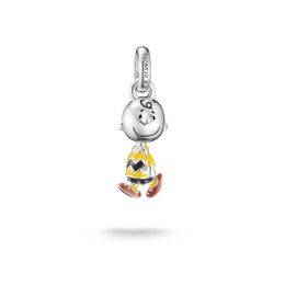 Thomas Sabo Damen Thomas Sabo Charm-Einh&auml;nger &raquo;Thomas Sabo x Peanuts Charlie Brown Charm - Connect&laquo; gelb Einheitsgr&ouml;&szlig;e
