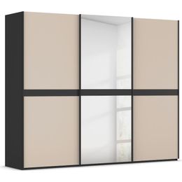 Rauch Schwebet&uuml;renschrank &raquo;Kleiderschrank Schrank Garderobe Schlafzimmerschrank SCALE-LINE&laquo; edle Optik mit Bauchbinde mit Glas/Spiegel-Front MADE IN 