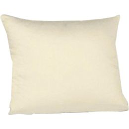 Fleuresse Kissenbezug &raquo;Colours Mako Satin, 100% Baumwolle, mit Rei&szlig;verschluss&laquo; Mako Satin, gl&auml;nzend, glatt, Premium Qualit&auml;t beige Mako-Satin, Mako-