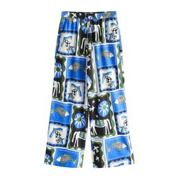 next Pants female size 34 Blue / Olive / Black / natural white