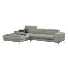 W.Schillig Ecksofa &raquo;piedroo, Designsofa mit tollem Sitzkomfort, bequem und elegant, L-Form&laquo; Kopfteilverstellung, wahlweise mit Sitztiefenverstellung, 