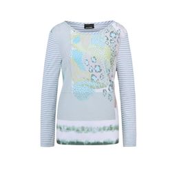 GOLDNER Shirt female size S/M Blue / Green
