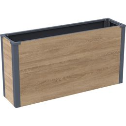 WESTMANN Pflanzk&uuml;bel &raquo;Talus L&laquo; BxTxH: 100x25x52 cm braun Stahl B/H/T: 100cm x 52cm x 25cm