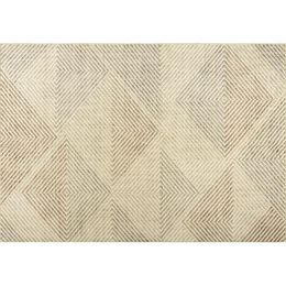 Kleen-Tex HOME Teppich &raquo;Lumo&laquo; rechteckig 10 mm H&ouml;he beige Obermaterial: 100% Polyester B : 160cm 1 Stk., 10mm, L: 230cm