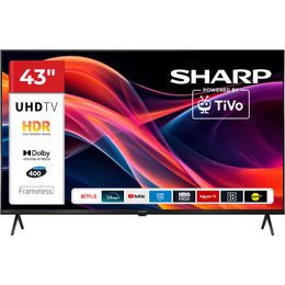 Sharp LED-Fernseher &raquo;4T-C43HKx&laquo; 108 cm/43 &prime;&prime; Smart-TV Dolby Atmos : komplettes 360&deg;-Klangerlebnis