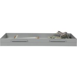 Woood Bettschubkasten &raquo;Dennis mit geb&uuml;rstetem FSC Massivkiefer B 198 x T 91 x H 21 cm&laquo; Als Stauraum- oder G&auml;stebettschublade nutzbar, Schutzlack 