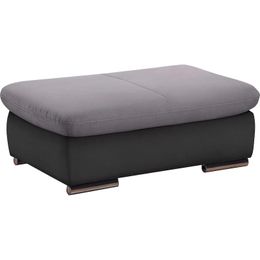 Sit & More sit&more Polsterhocker &raquo;Valantine, B: 101 cm&laquo; individuell zu kombinieren schwarz 100% Polyester B/H/T: 102cm x 43cm x 68cm, Luxus-Microfaser ALTARA 