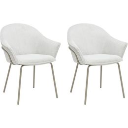OTTO home Esszimmerstuhl &raquo;Aliy&laquo; () 1 Stk.pflegeleichter Cord Bezug, edles pulverbeschichtetes Metallgestell 100% Polyester B/H/T: 66cm x 83cm x 64cm, 